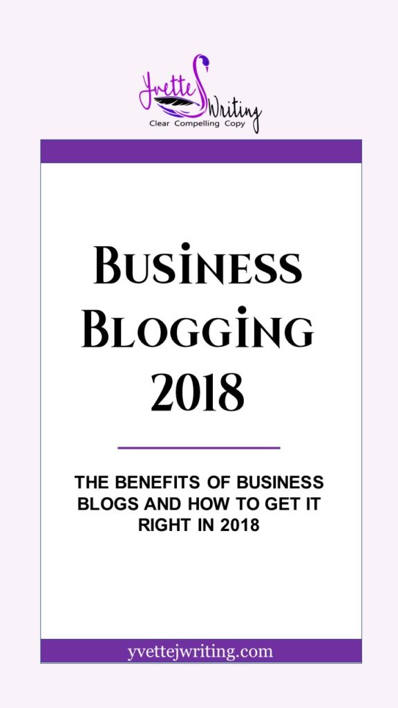 Business Blogging – The Benefits of Business Blogs and How to Get it ...